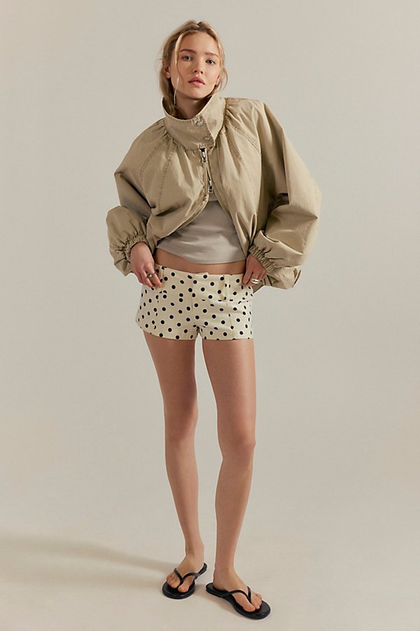 FREE PEOPLE Free People Ana Printed Micro Shorts